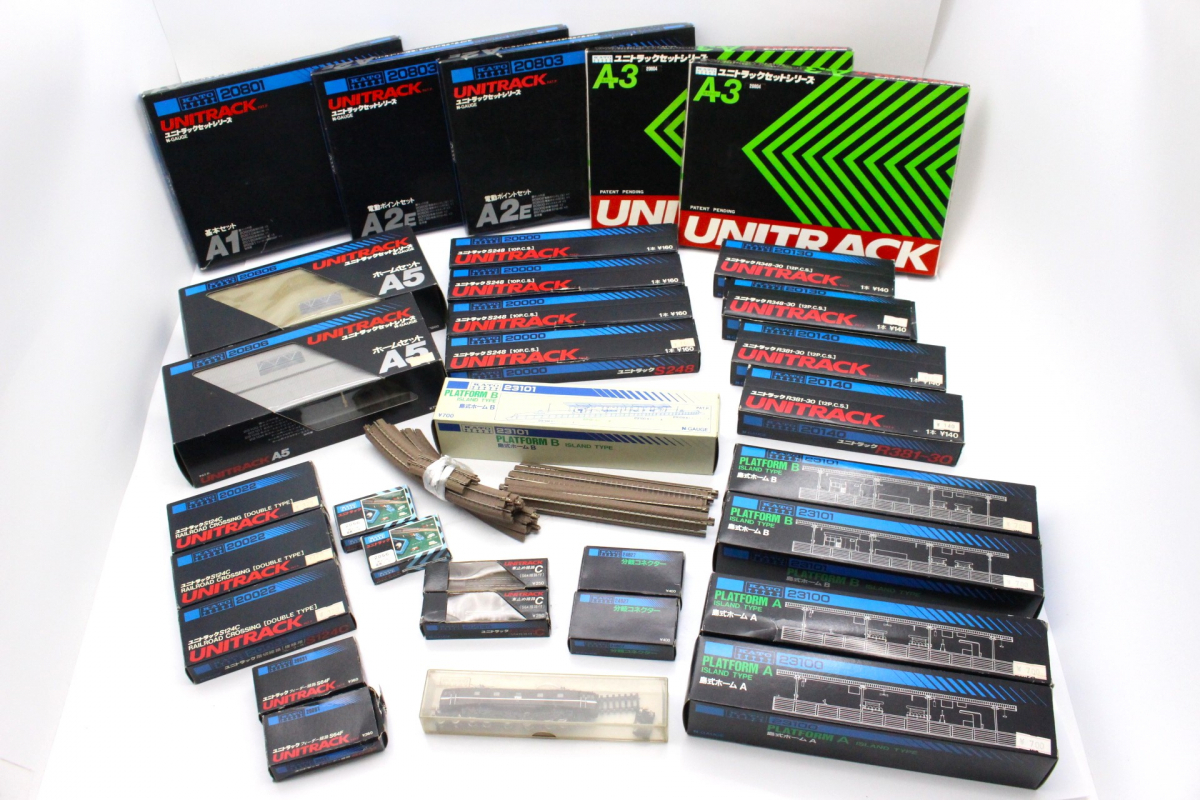 【やや傷や汚れあり】【ト足】 KATO カトー Nゲージ UNITRACK ユニトラックセットシリーズ/EF58 61 機関車 鉄道模型 線路 ホーム など まとめ CO384EWH2Aの落札 ...