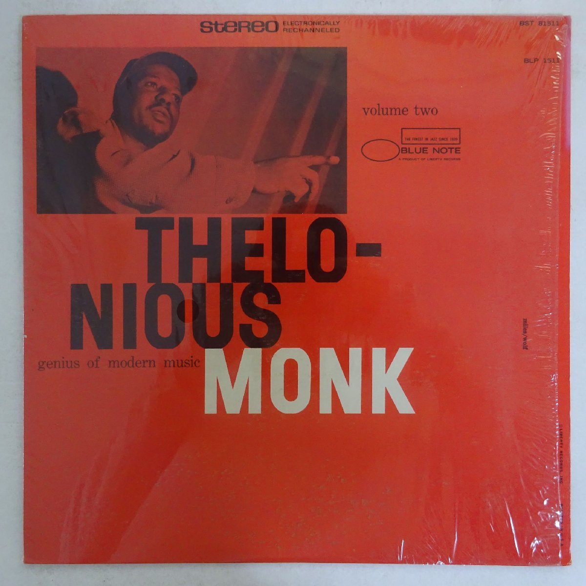 【やや傷や汚れあり】10018559;【US盤/シュリンク/Blue Note】Thelonious Monk / Genius Of ...