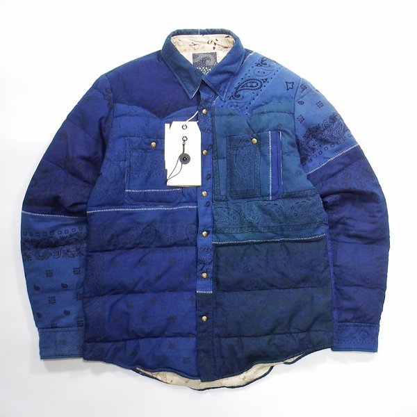 【未使用】未使用品 21aw visvim ICT KERCHIEF DOWN JACKET KOFU 3 Indigo Camping Trailerの落札情報詳細 - ヤフオク落札価格検索 ...