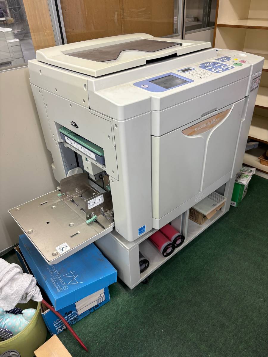【傷や汚れあり】RISO 理想科学工業 RISOGRAPHリソグラフ ME635 A3対応 カラー印刷機 2色印刷 通電のみ確認 引取のみ対応の落札情報詳細 - Yahoo!オークション落札 ...