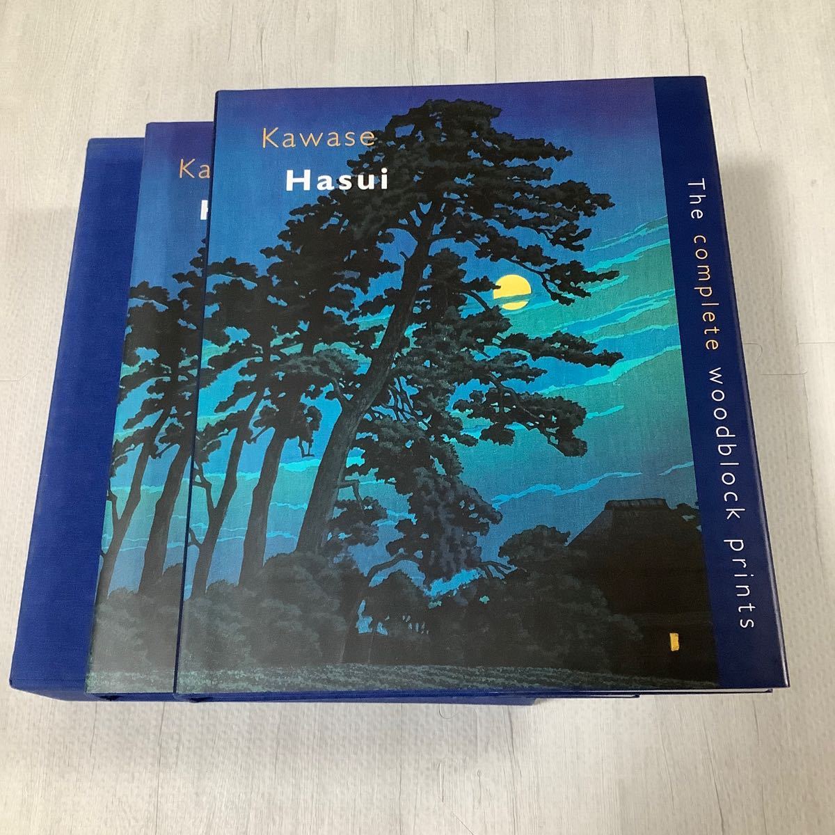 【目立った傷や汚れなし】川瀬巴水全版画集 2冊組箱入り 英語 日本語 Hotei Publishing アムステルダム 2003の落札情報