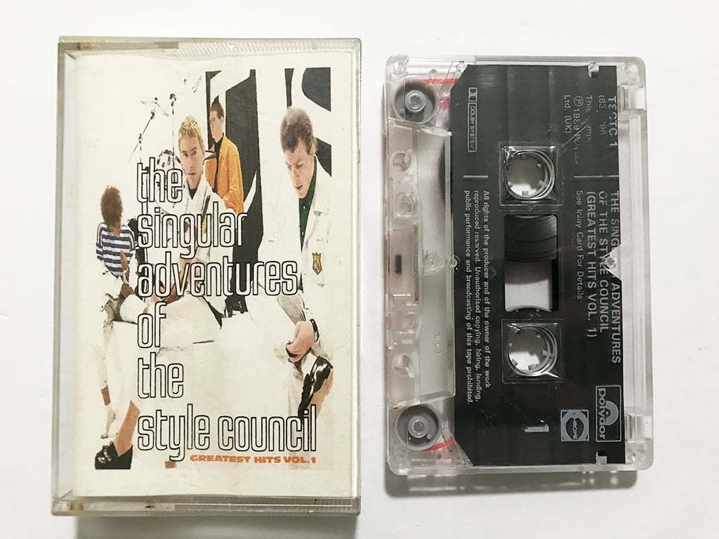 【傷や汚れあり】 カセットテープ スタイル・カウンシル Style Council『The Singular Adventures Of』レア ...