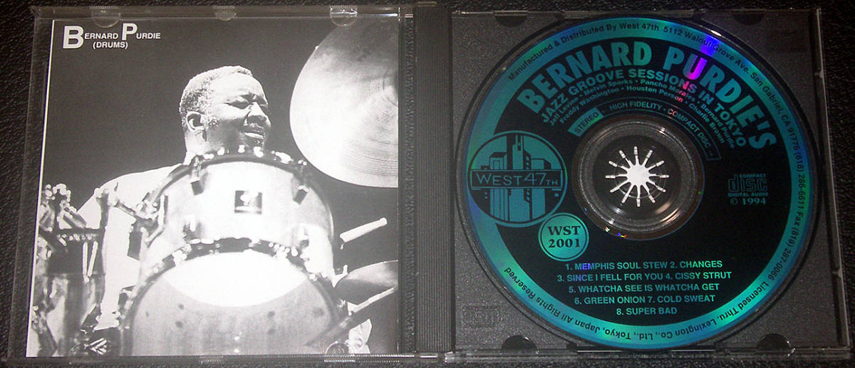 【目立った傷や汚れなし】バーナード・パーディ BERNARD PURDIE'S JAZZ GROOVE SESSIONS IN TOKYO 伝説ファンク・ドラマーの落札情報詳細 - Yahoo ...