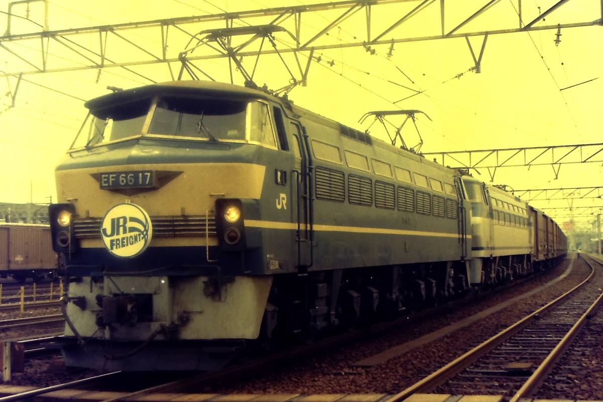 【未使用】♪ EF66 17＋EF66 100＋貨 JRF KG写真 ♪ の落札情報詳細 - ヤフオク落札価格検索 オークフリー