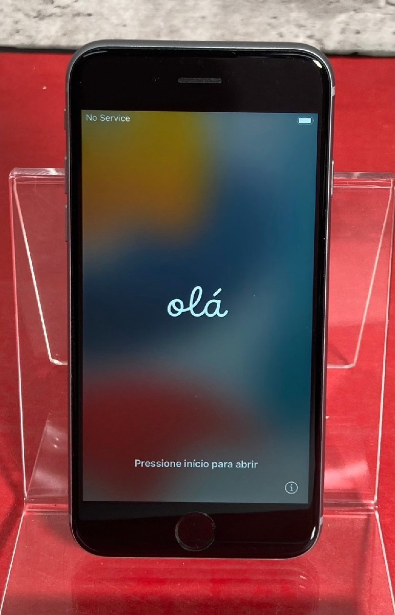 【やや傷や汚れあり】1円～ Apple iPhone 6S / 16GB / iOS 15.7.8 / 4.7インチ / SpaceGray / A1688 / SIMロック解除済み ...