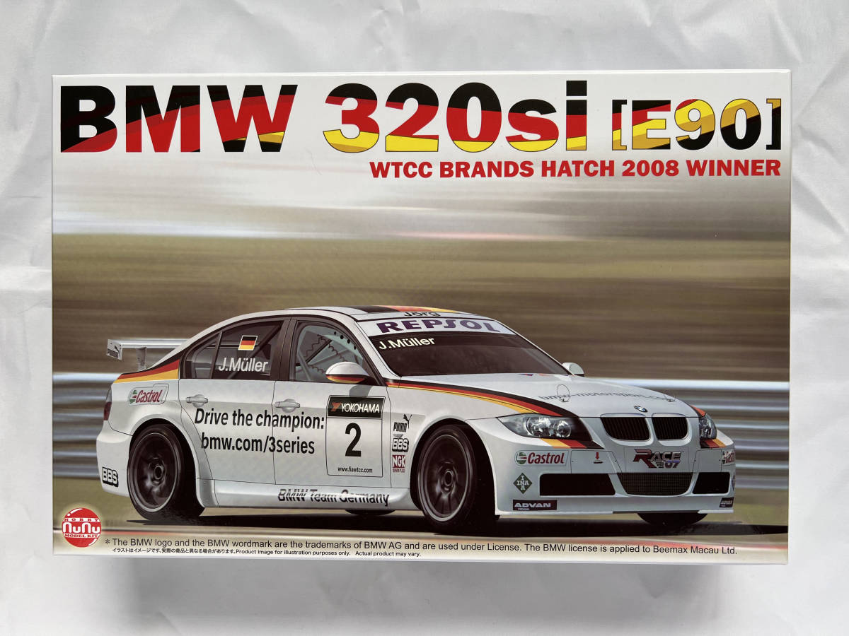 【未使用】★☆プラッツ NuNu 1/24 BMW 320si E90 2008 WTCC ブランズハッチ 2008 ウィナー☆★の落札情報詳細 - ヤフオク落札価格検索 オークフリー