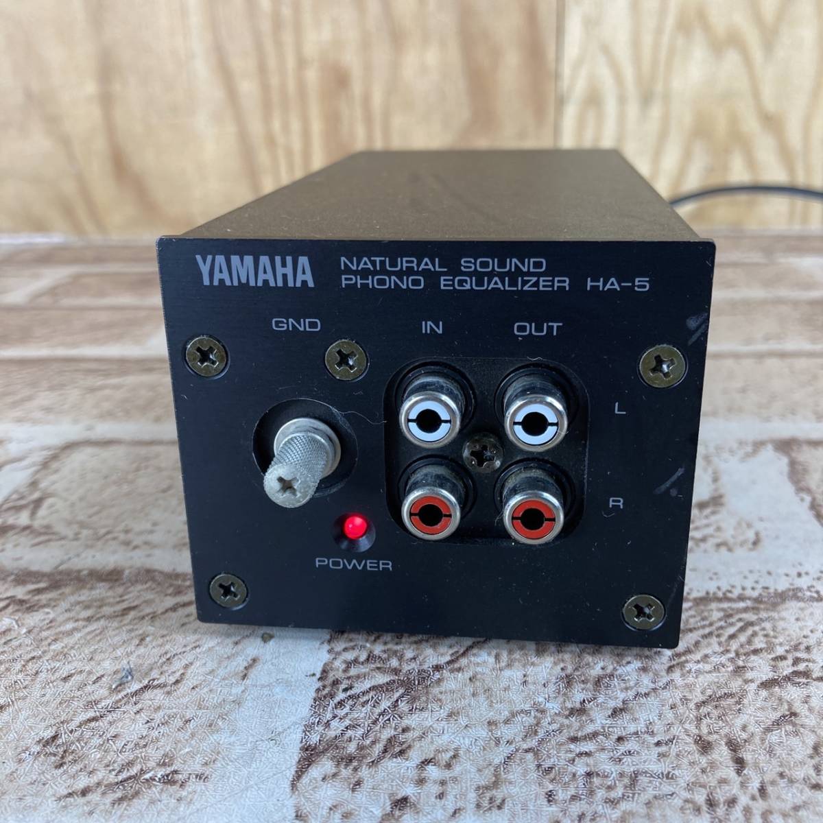 【傷や汚れあり】[2-141]ヤマハYAMAHA HA-5 音楽機器 NATURAL SOUN D Phono Equalizer フォノイコライザー アンプの落札情報詳細 - ヤフオク落札 ...