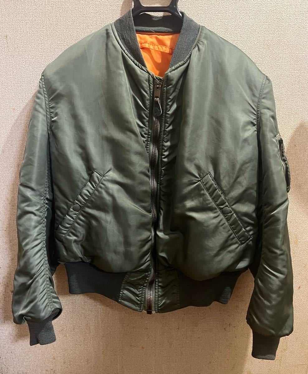 【やや傷や汚れあり】ヴィンテージ 60s 1965年 USAF アルファ ALPHA MA1 MA-1 ブルゾン 検索 アーミー ミリタリー フライト ジャケット USA製 アメリカ軍の落札 ...