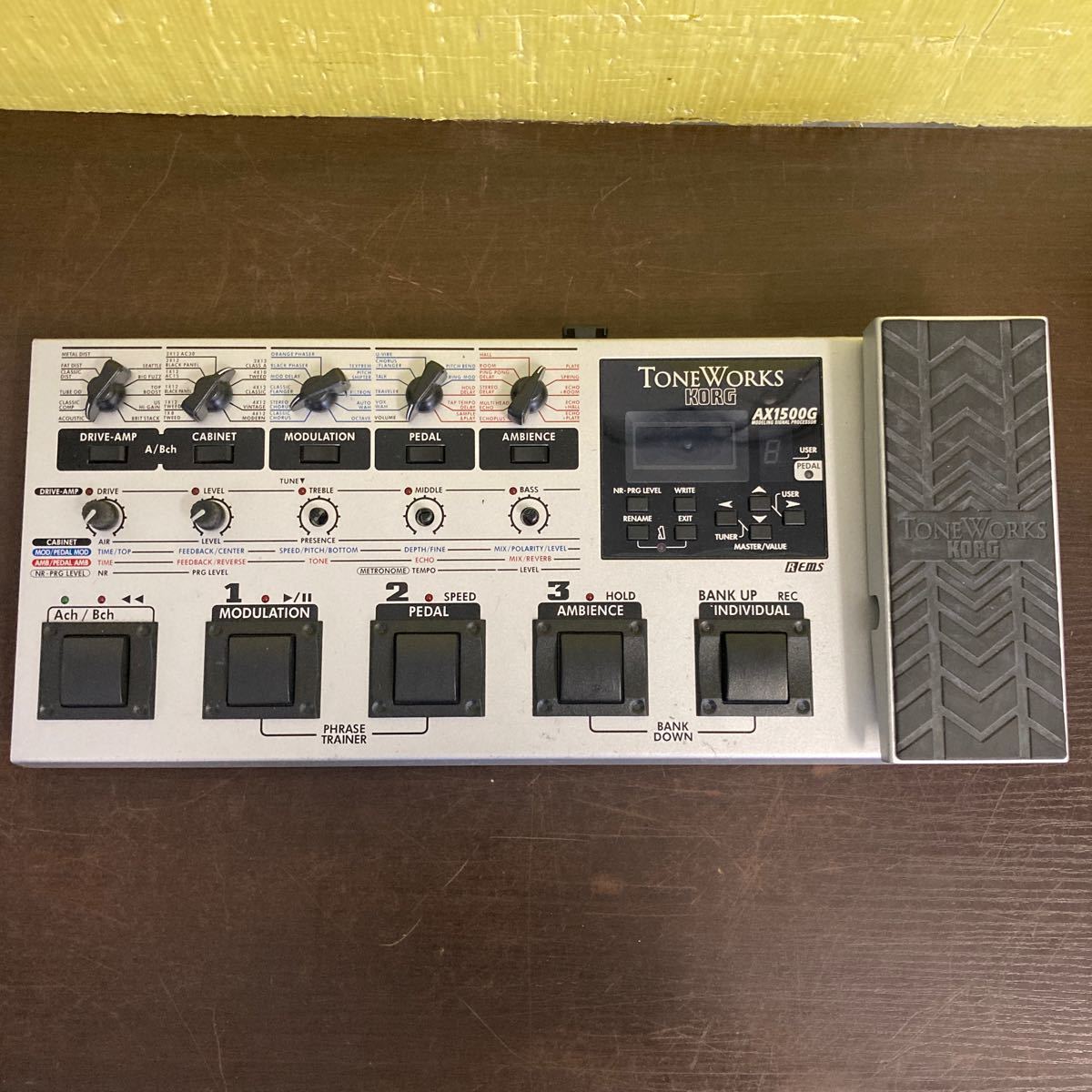 【やや傷や汚れあり】KORG TONEWORKSトーンワークス AX1500G コルグ マルチエフェクター F025T264の落札情報詳細 - ヤフオク落札価格検索 オークフリー