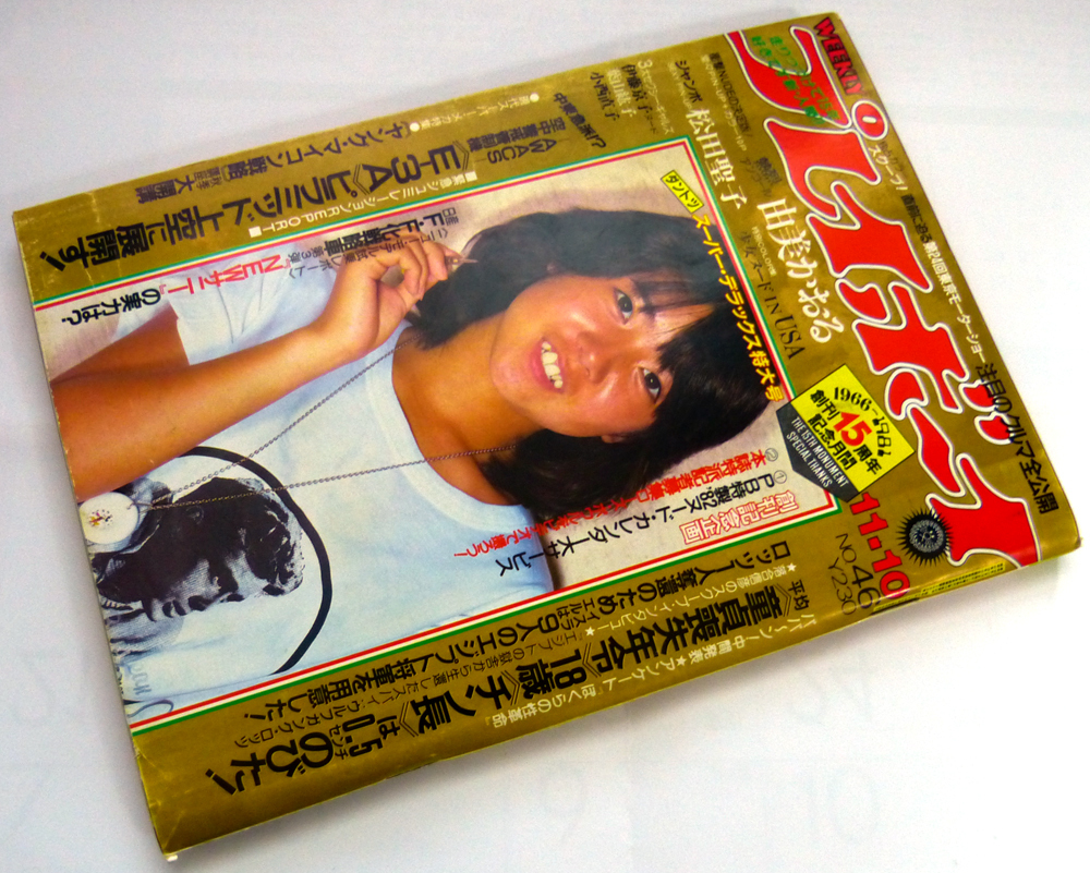 【やや傷や汚れあり】週刊プレイボーイ 昭和56年11月10日号 1981年 ナンバー46 由美かおる/松田聖子の落札情報詳細 - ヤフオク落札価格検索 オークフリー