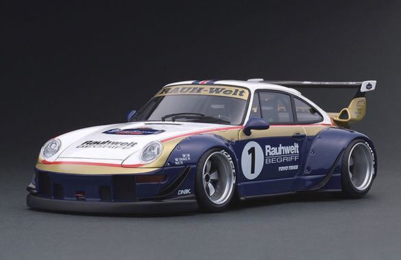 【未使用】ignition model イグニッションモデル IG1954 1/18 RWB PORSCHE 993 ロスマンズカラー ...