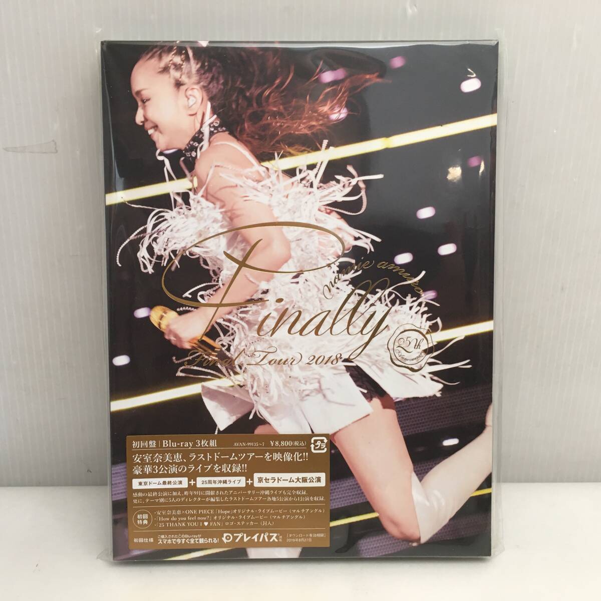 【やや傷や汚れあり】 Blu-ray 安室奈美恵 ② namie amuro Final Tour 2018 Finally 東京ドーム最終公演+25周年沖縄ライブ+京セラドーム大阪公演 ...