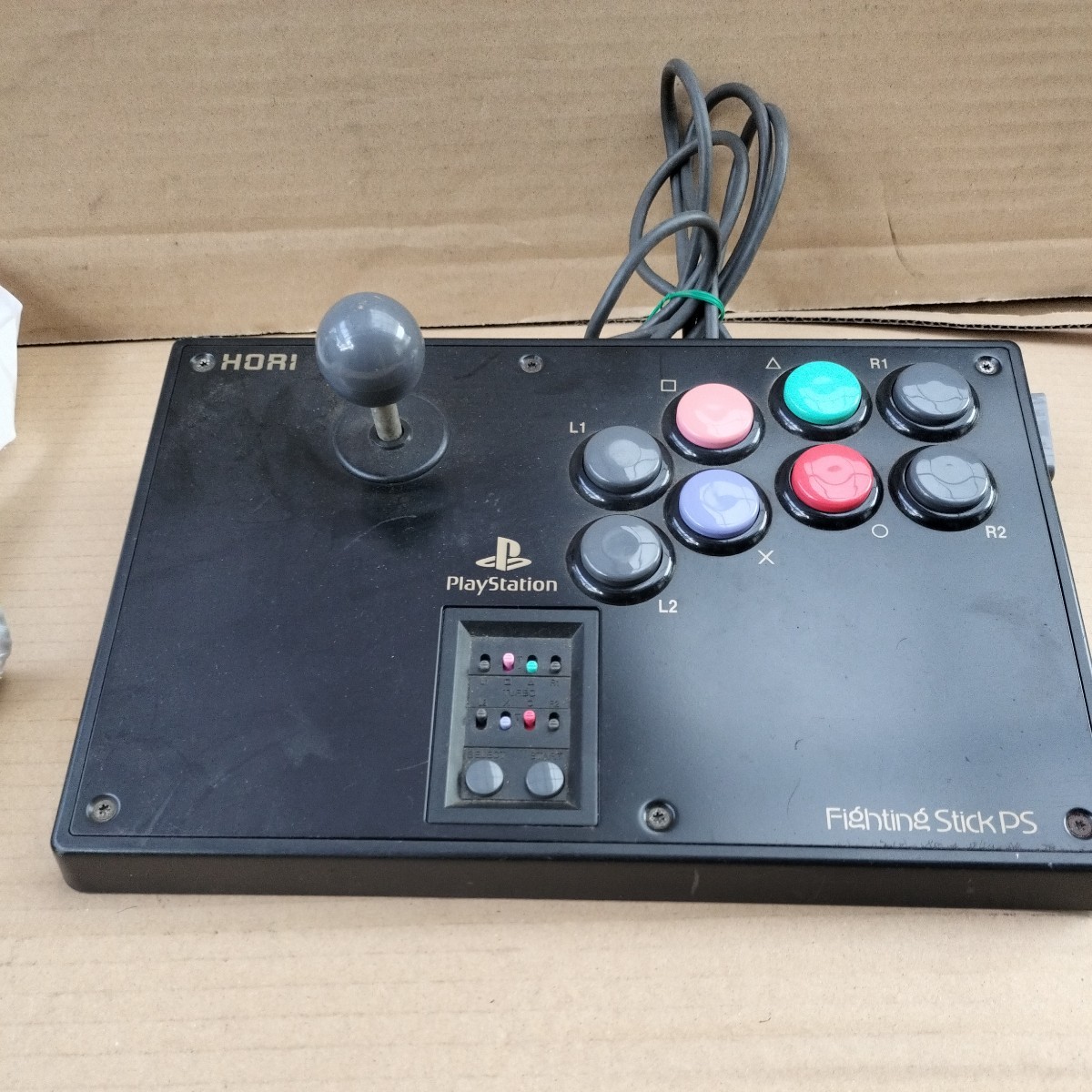 【傷や汚れあり】HORI プレイステーション プレステ PlayStation 専用 ジョイスティック Fighting Stick PS ...