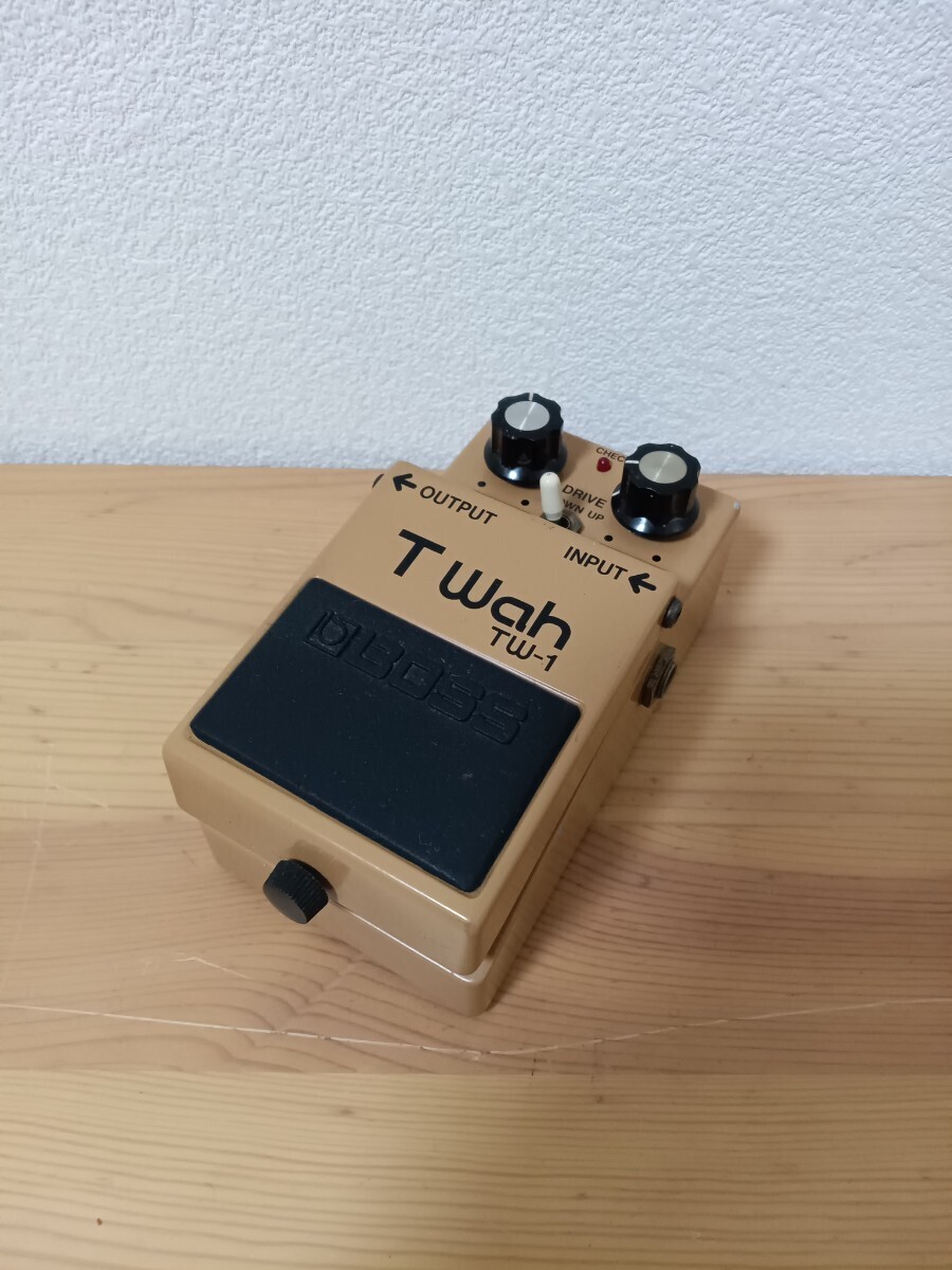 【傷や汚れあり】BOSS ボス TW-1 T WAH タッチワウ エフェクター 日本製 Made in japan 音響の落札情報詳細 ...