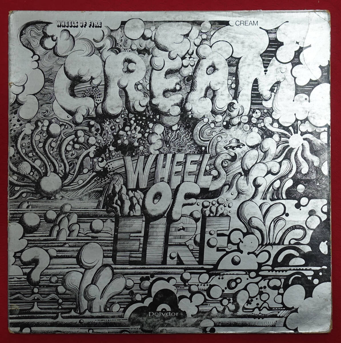 【やや傷や汚れあり】極美! UK Original 初回 POLYDOR MONO WHEELS OF FIRE(Studio&Live) / CREAM MAT: A1/B1/A1/B1の ...