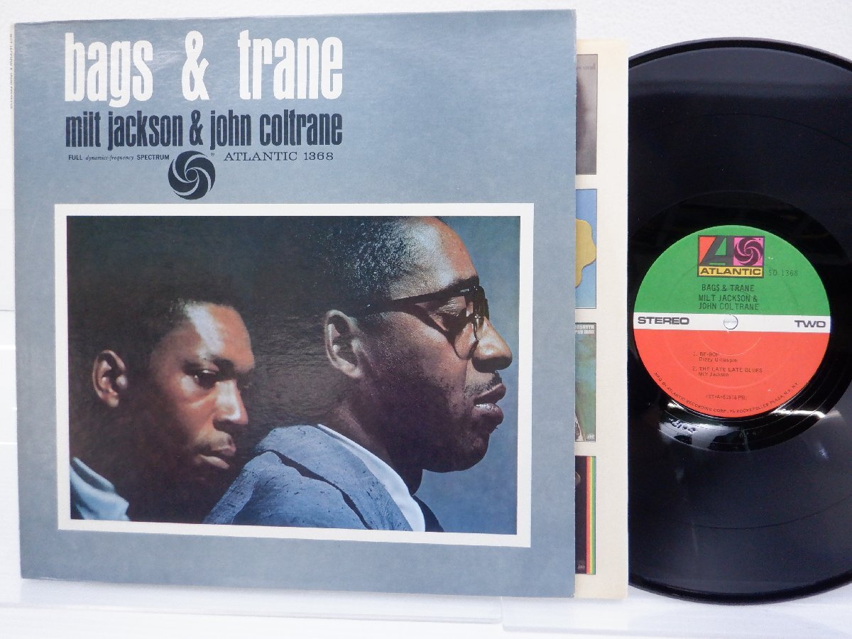 【やや傷や汚れあり】Milt Jackson「Bags & Trane」LP（12インチ）/Atlantic(1368)/ジャズの落札情報詳細 ...