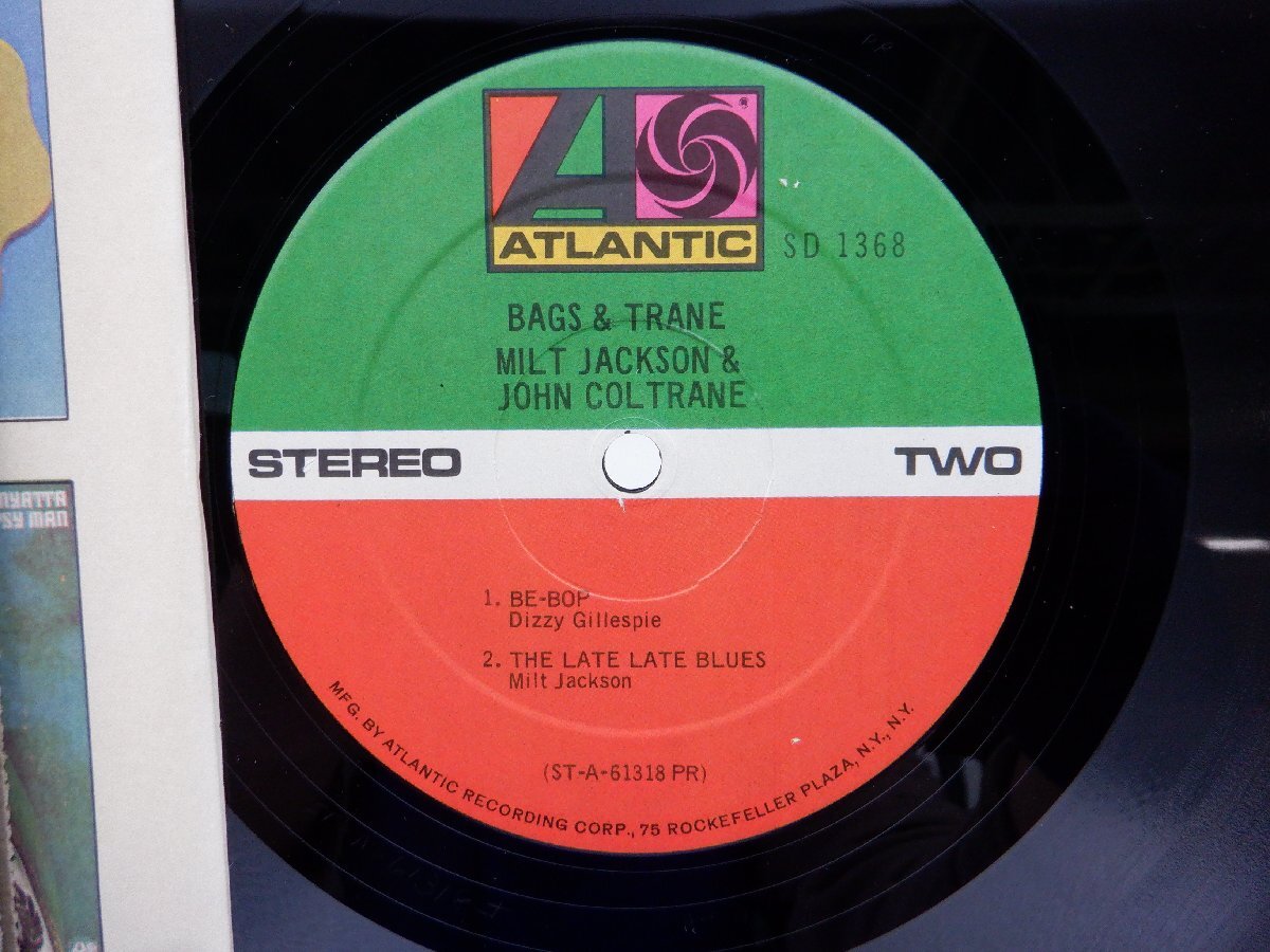 【やや傷や汚れあり】Milt Jackson「Bags & Trane」LP（12インチ）/Atlantic(1368)/ジャズの落札情報詳細 ...
