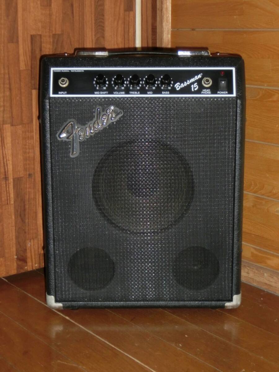 【やや傷や汚れあり】FENDER BM-15 Bassman15★フェンダー ベースアンプの落札情報詳細 - ヤフオク落札価格検索 オークフリー