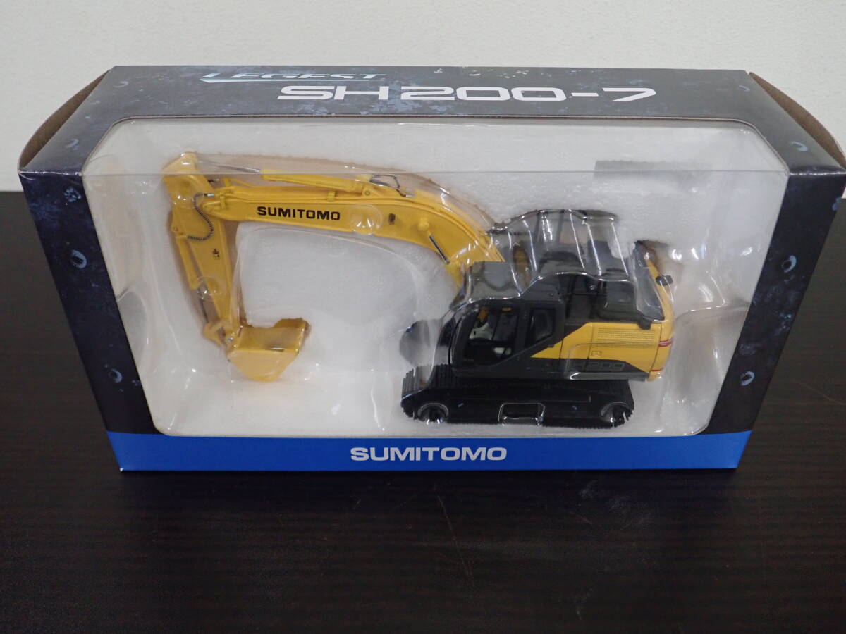 【目立った傷や汚れなし】開封のみ保管品 1/50 SUMITOMO SH200-7 油圧ショベル 住友建機 模型 激安1円スタートの落札情報詳細 - ヤフオク落札価格検索 オークフリー