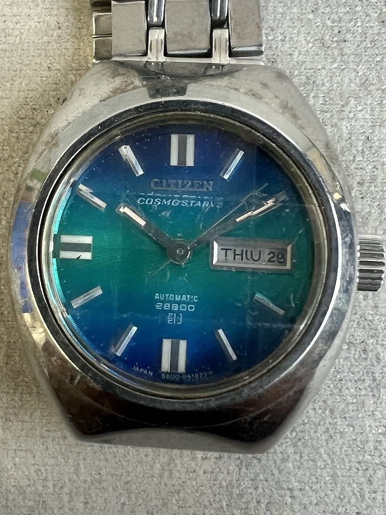 【傷や汚れあり】 CITIZEN シチズン 6600 4-660552-K コスモスターV2 オートマチック 手巻き 21石 28800 レディース腕時計 の落札情報詳細 - ヤフオク落札価格 ...