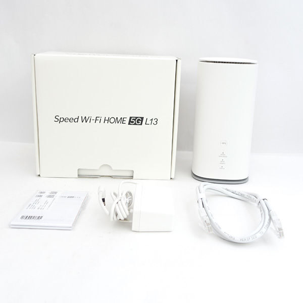 【未使用】★ ZTE KDDI Speed Wi-Fi HOME 5G L13 ホームルーター ZTR02SWU(0220485635)の落札情報詳細 - ヤフオク落札価格検索 オークフリー