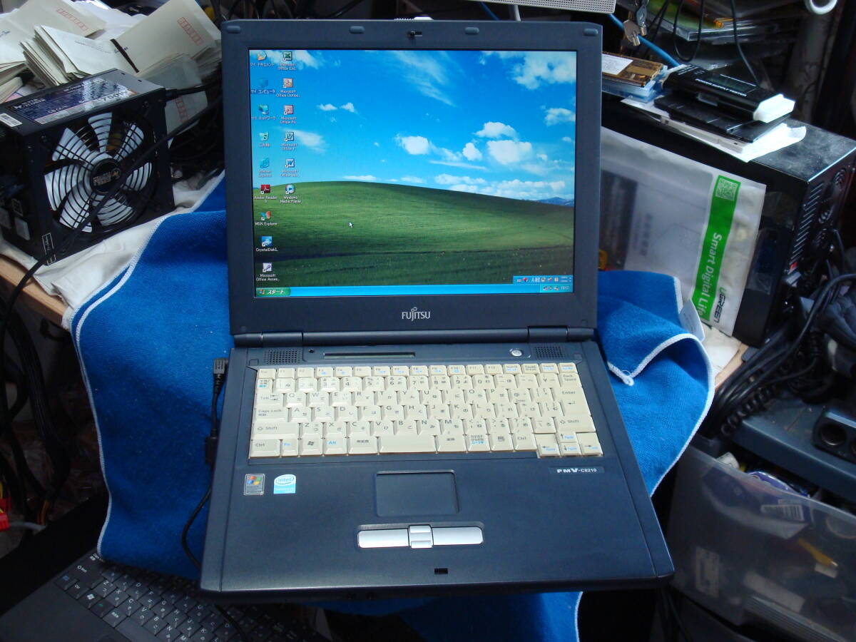 【目立った傷や汚れなし】Windows xp Intel Celeron 1.4GHz メモリ2GB HDD160GB FUJITSU ...