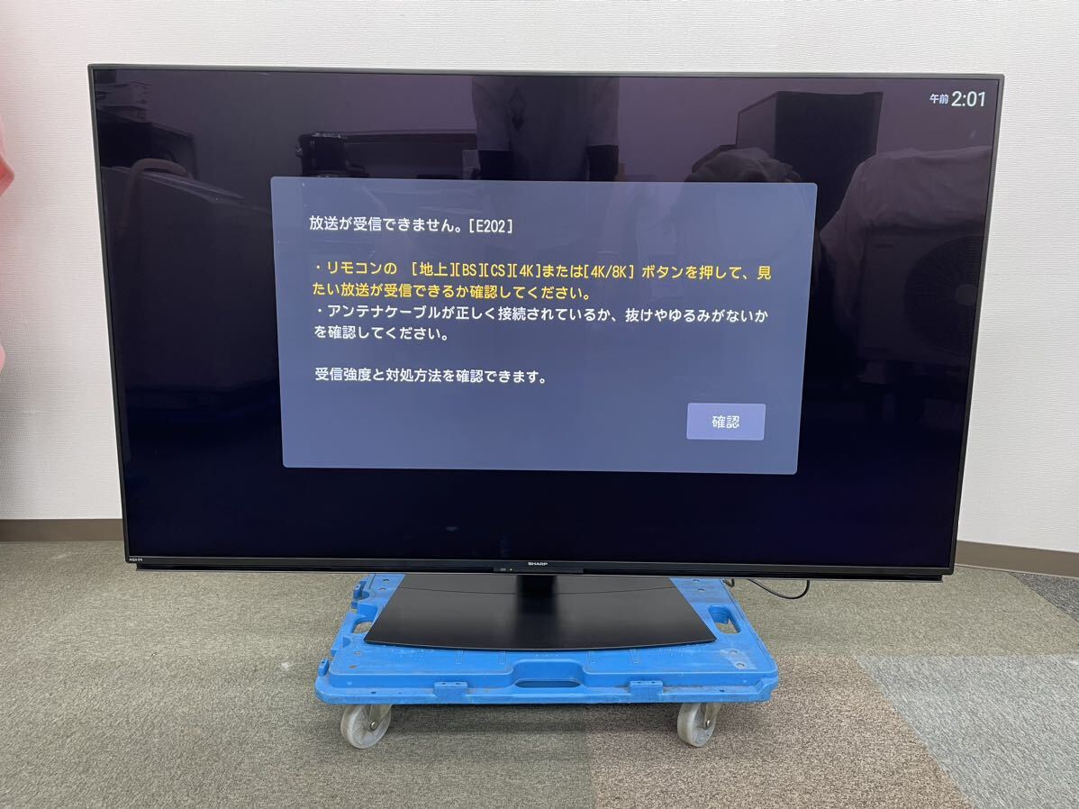 【目立った傷や汚れなし】SHARP/シャープ AQUOS 4T-C60EN1 2022年製 4K液晶テレビ Google TVの落札情報詳細 ...