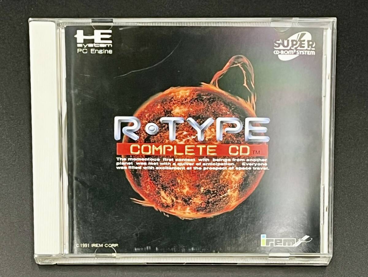 【やや傷や汚れあり】R-TYPE COMPLETE CD アールタイプ コンプリートCD HE system SUPER CD-ROM2 SYSTEM アイレム ICCD1001 PCエンジン ...