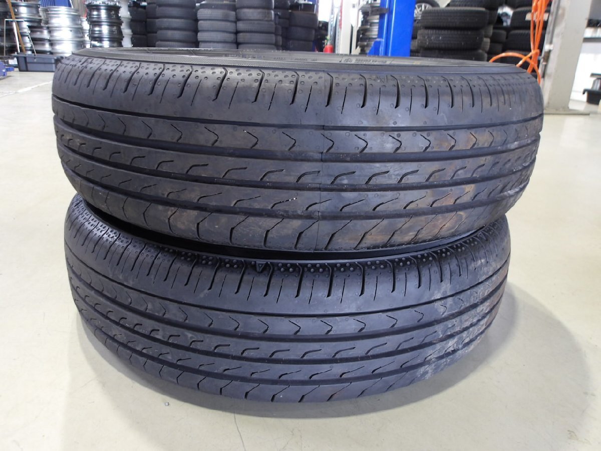 【やや傷や汚れあり】改 (R06/05/24) Φ 14インチ / タイヤ / ヨコハマ / ブルーアース / RV03CK / 155/65R14 75H / 2本 / 中古 / 2023年 ...