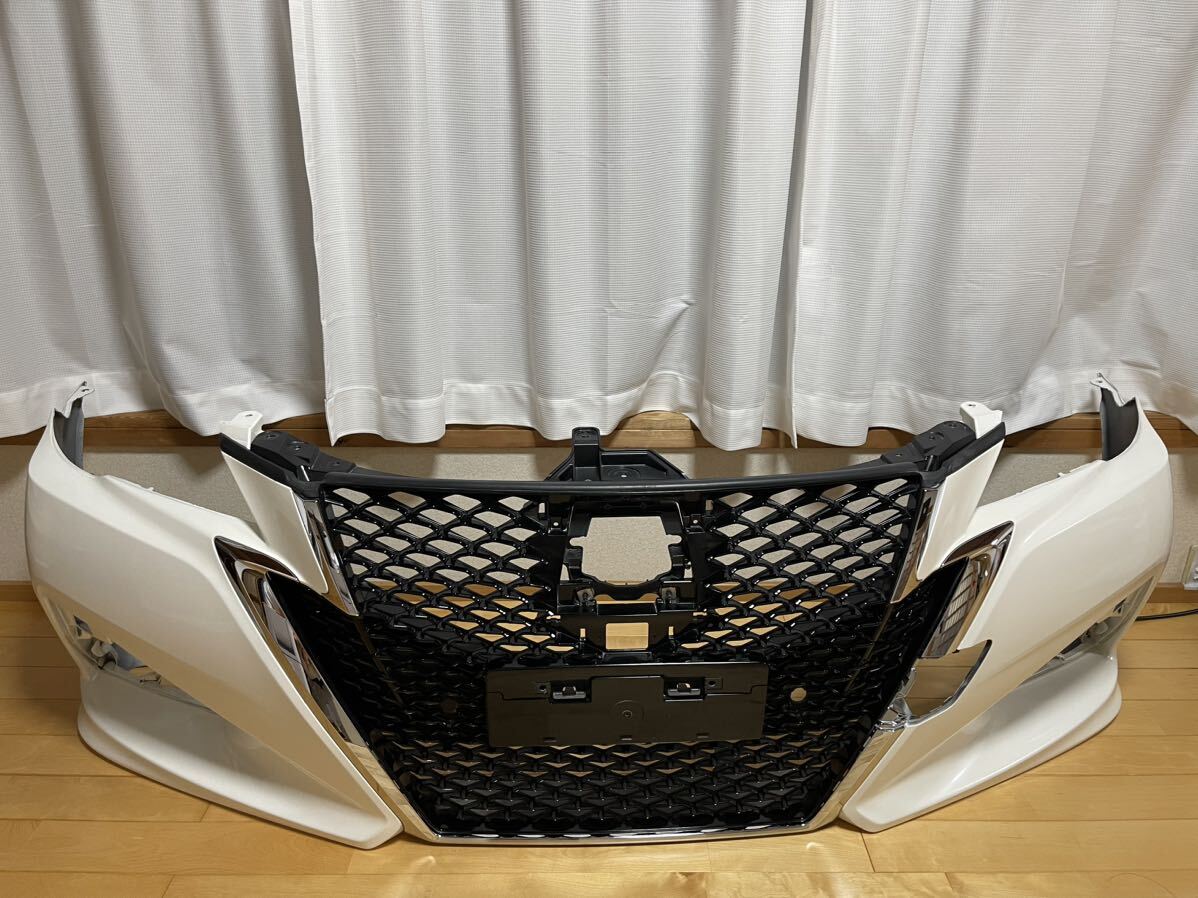 【傷や汚れあり】クラウン210 アスリート GRS210 AWS210 後期 純正 フロントバンパー グリル シルバーメッキ 後期の落札情報詳細 - ヤフオク落札価格検索 オークフリー
