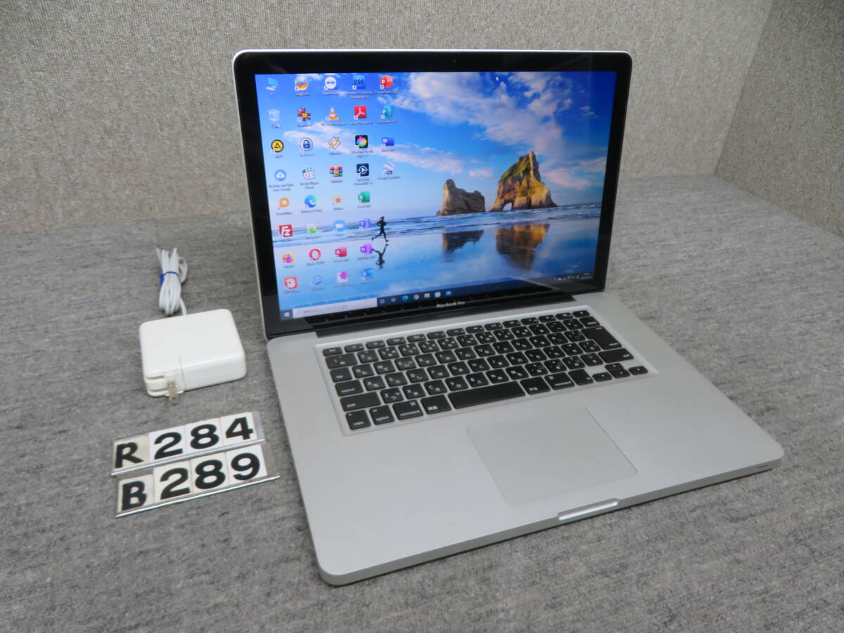 【傷や汚れあり】MacBook Pro A1286 CS6 ＆Office付 高速Core i7 / 8GB / 爆速SSD 512GB ...