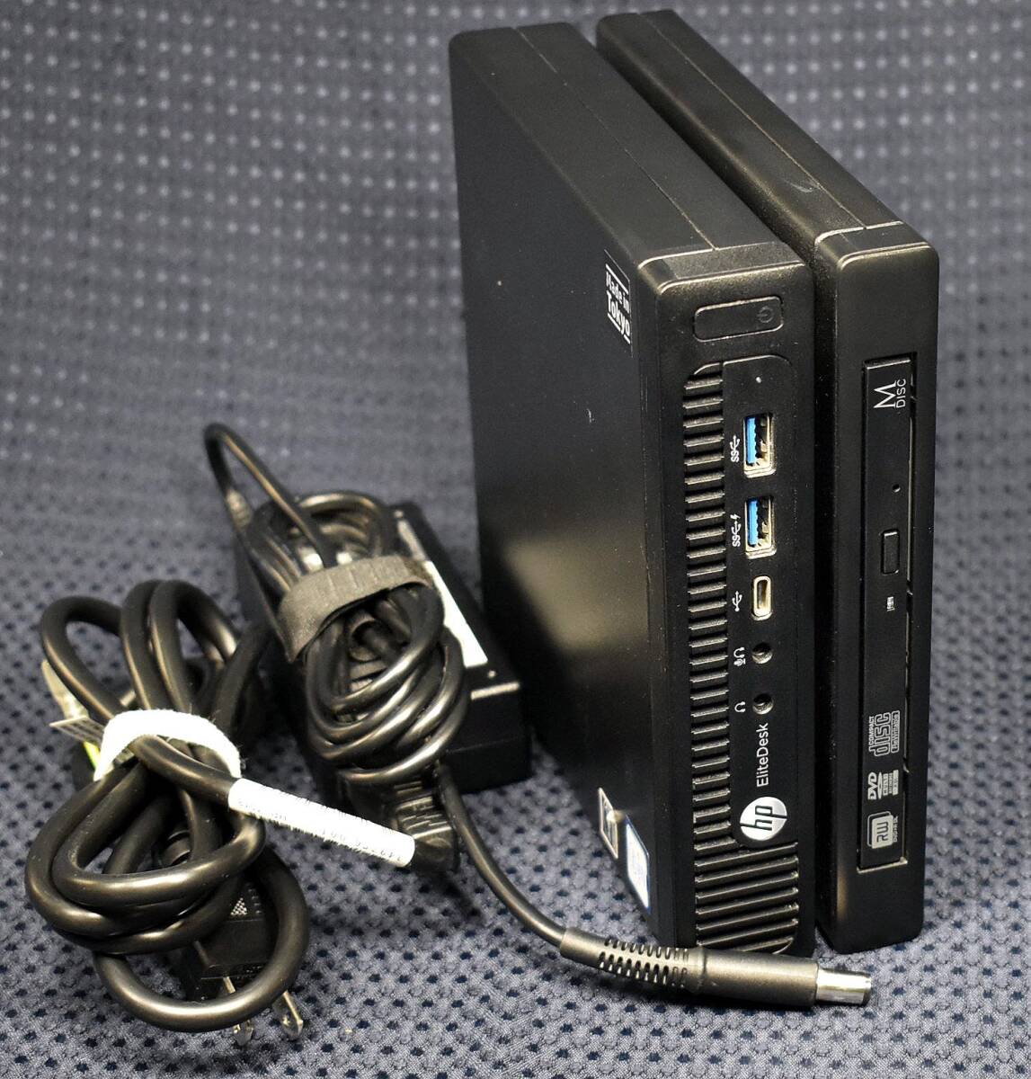 【目立った傷や汚れなし】HP EliteDesk 800 G2 DM (Core i5 6500T 2.5GHz メモリー:8GB SSD ...