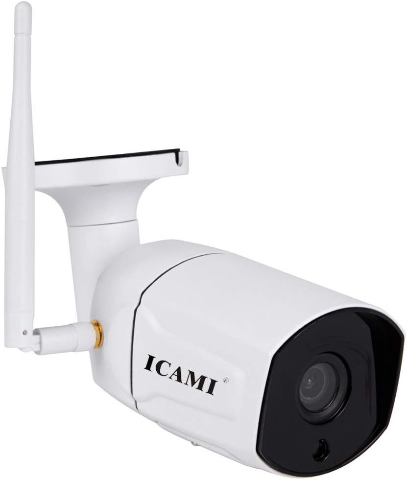 【未使用】ICAMI 防犯カメラ 屋外 屋内 ワイヤレス 監視カメラ ICAMI 710-CRの落札情報詳細 - ヤフオク落札価格検索 オークフリー