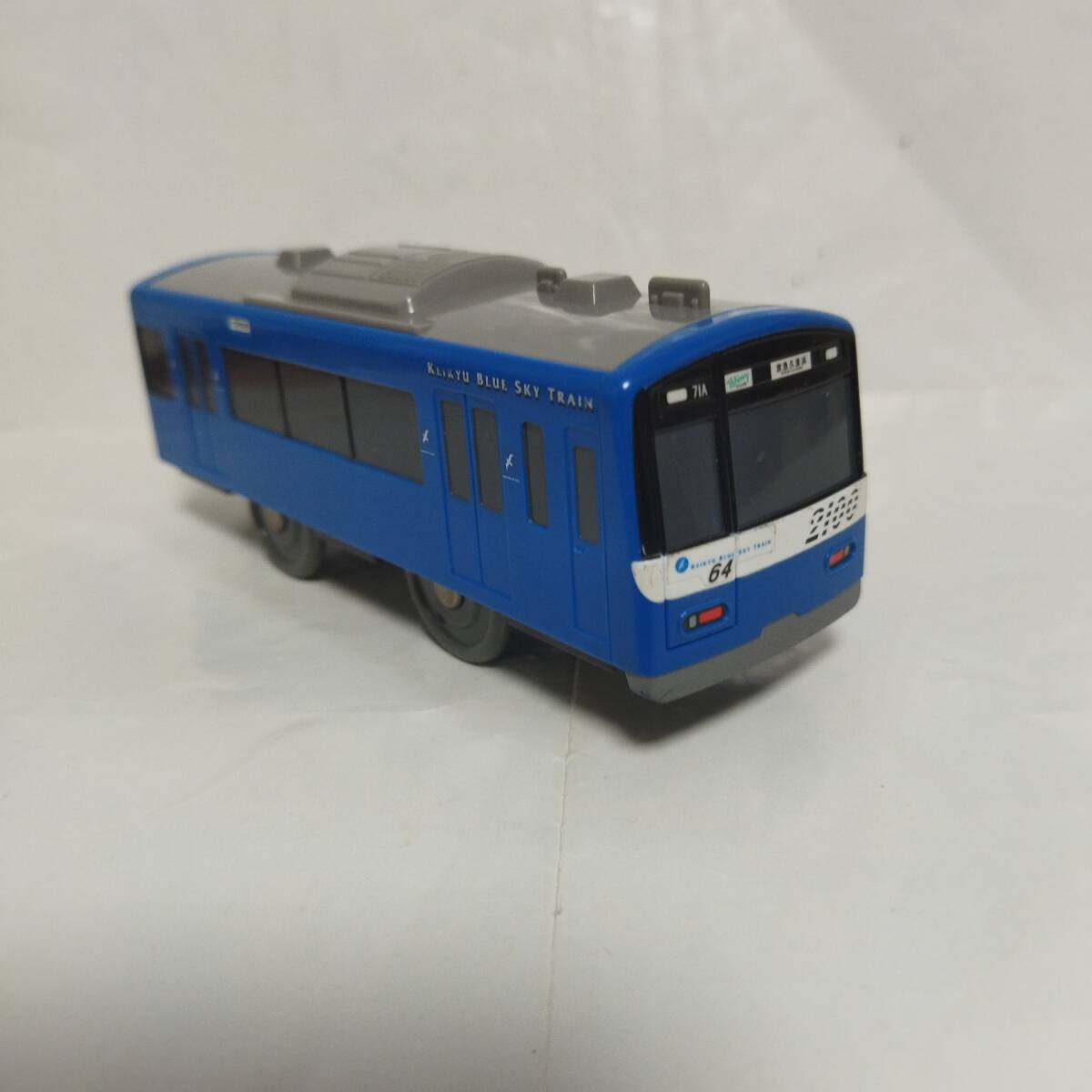 【全体的に状態が悪い】プラレール 京急2100形 KEIKYU BLUE SKY TRAIN 京急ブルースカイトレイン 後尾車 USEDの落札 ...