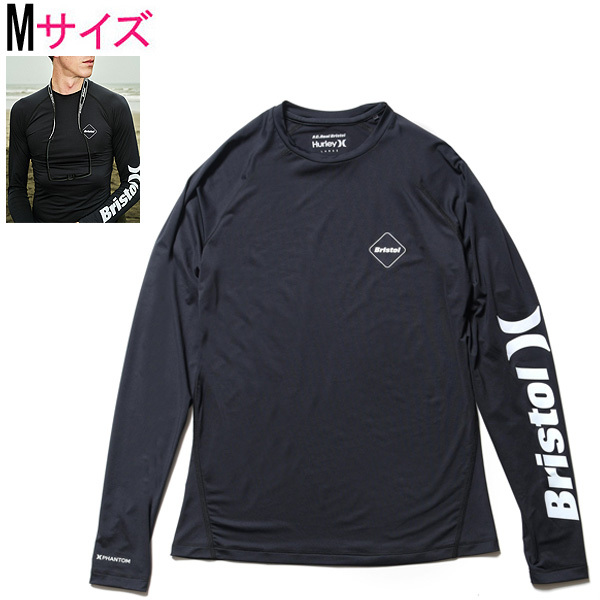 【未使用】送料無料！新品 Mサイズ 24SS F.C.R.B. × Hurley ハーレー TEAM RASH GUARD ラッシュガード 水着 長袖 F.C.Real Bristol ...