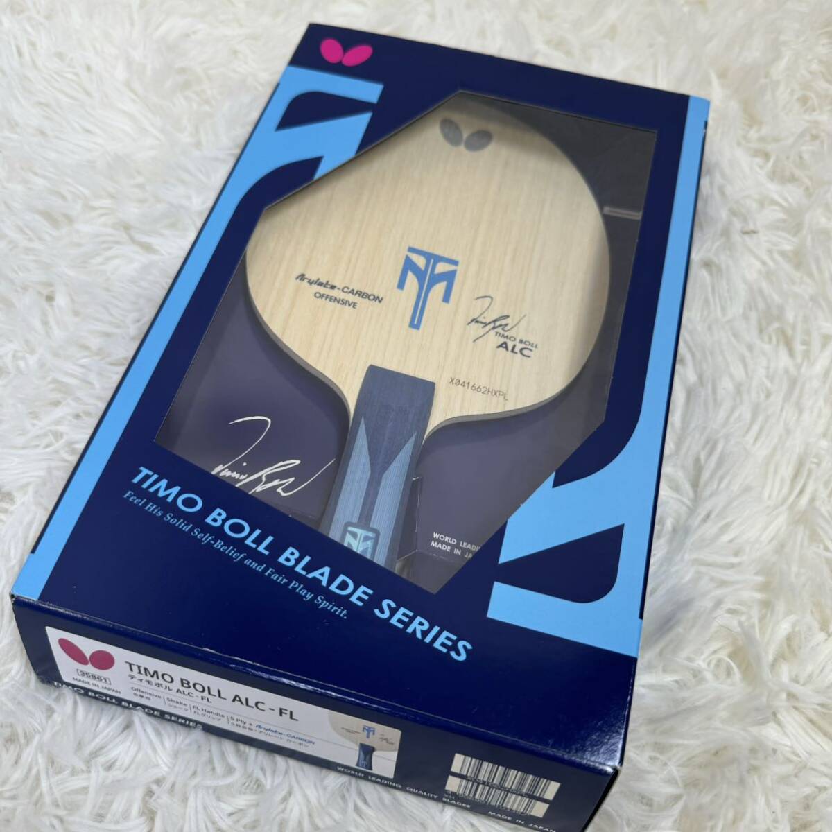 【未使用】【新品未使用】バタフライ butterfly ティモボル TIMOBOLL 卓球ラケット 35861 ALC-FL シェーク 89g 1円スタートの落札情報詳細 - ヤフオク落札価格 ...