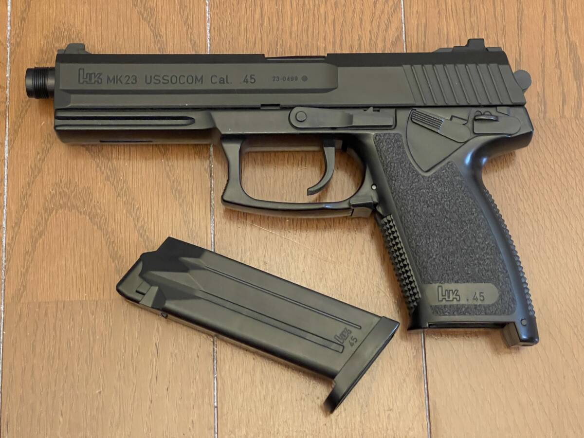 【全体的に状態が悪い】東京マルイ ソーコム Mk23 H&K SOCOM エアガン 18歳以上 動作確認品 ジャンク扱いの落札情報詳細 ...