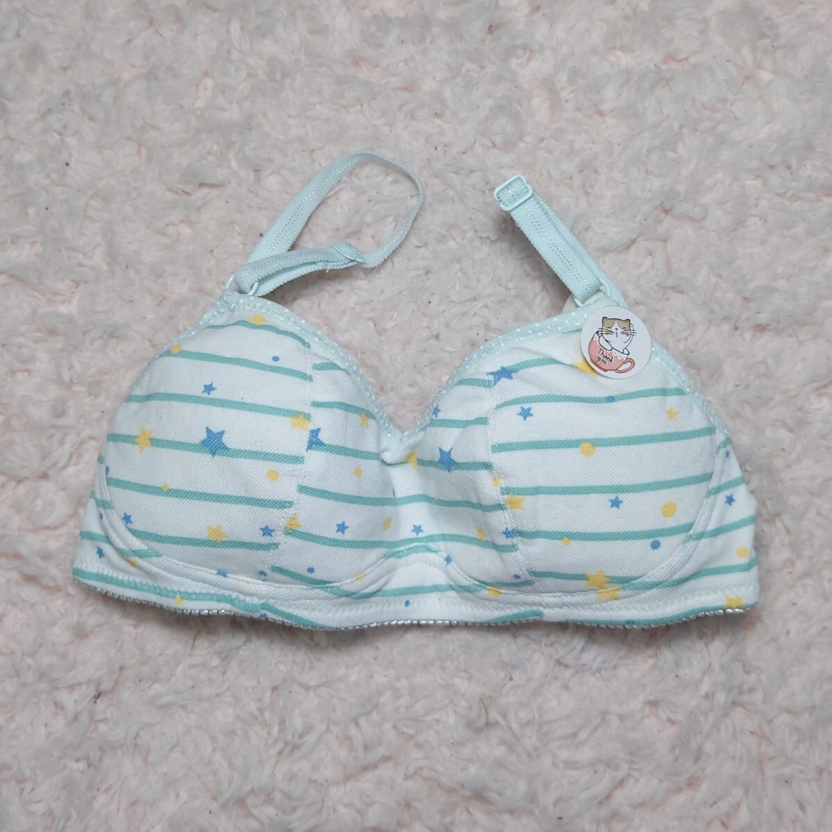 【未使用】【No.74-E型+】JSJC/女子小中学生～ファーストブラ/スクールブラ/S/コットン/ノンワイヤー 糸とび他ジャンク/NCNR/ウエスなどに 匿名発送の落札情報詳細 ...