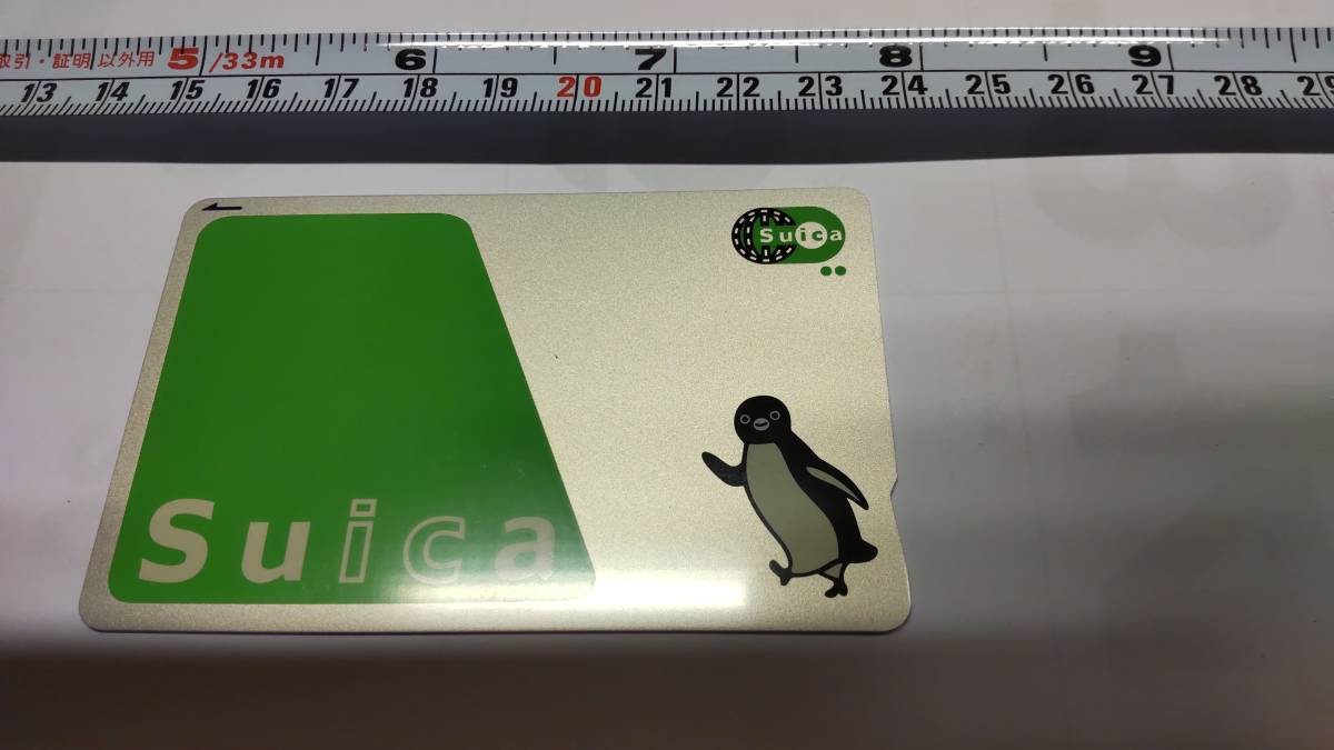 【目立った傷や汚れなし】Suica (スイカ)交通ICカード,残額0円,デポジット(500円分)のみ,無記名,印字なし,ミニレター可,ICOCA TOICA Kitacaはやかけん 等相互利用 ...
