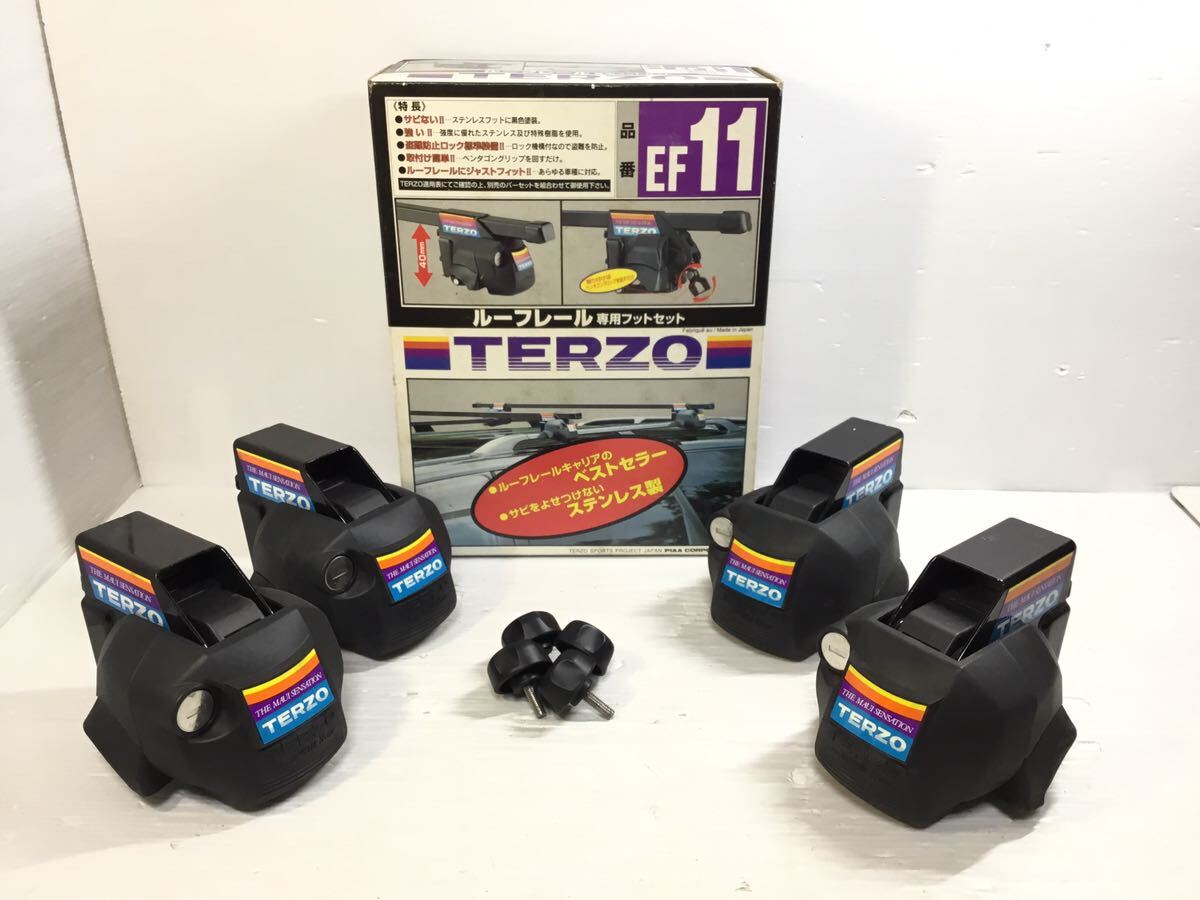 【やや傷や汚れあり】[K-2024]TERZO ルーフレール EF11☆テルッツォ ステンレス製 専用フットセット★PIAA 箱付き 売り切り 1円スタート♪の落札情報詳細 - Yahoo ...