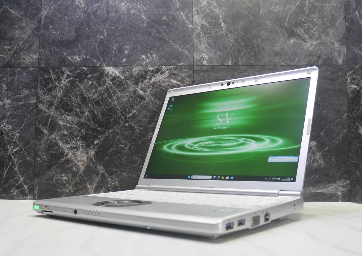 【目立った傷や汚れなし】i5-8th Panasonic Let'sNote CF-SV8 メモリ8G/SSDNVMe256G/DtoD ...
