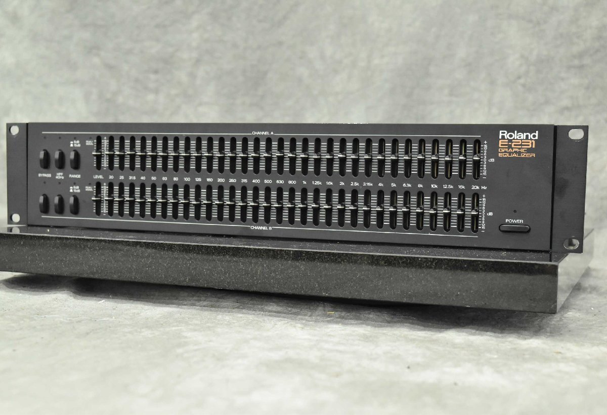 【やや傷や汚れあり】F☆Roland ローランド グラフィックイコライザー E-231 ☆中古☆の落札情報詳細 - Yahoo!オークション落札価格検索 オークフリー