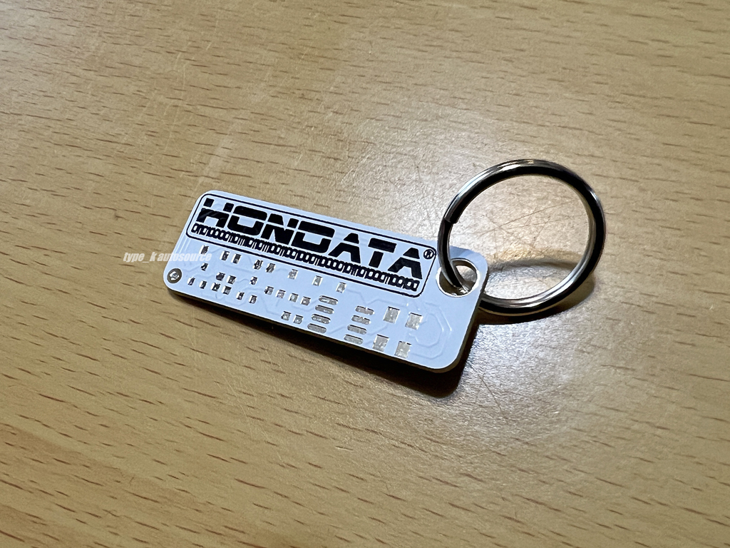 【未使用】HONDATA キーチェーン キーホルダー USDM北米JDM FLASH PRO HONDA シビック FD2 FK7 FK8 S2000 ACURA TSXアコードCL RSX ...