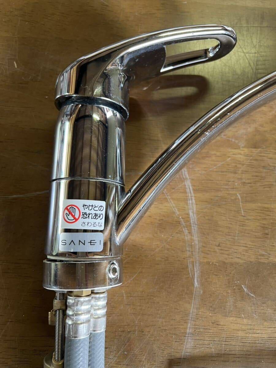 【傷や汚れあり】シングルワンホール混合栓 キッチン用 SANEIの落札情報詳細 - ヤフオク落札価格検索 オークフリー