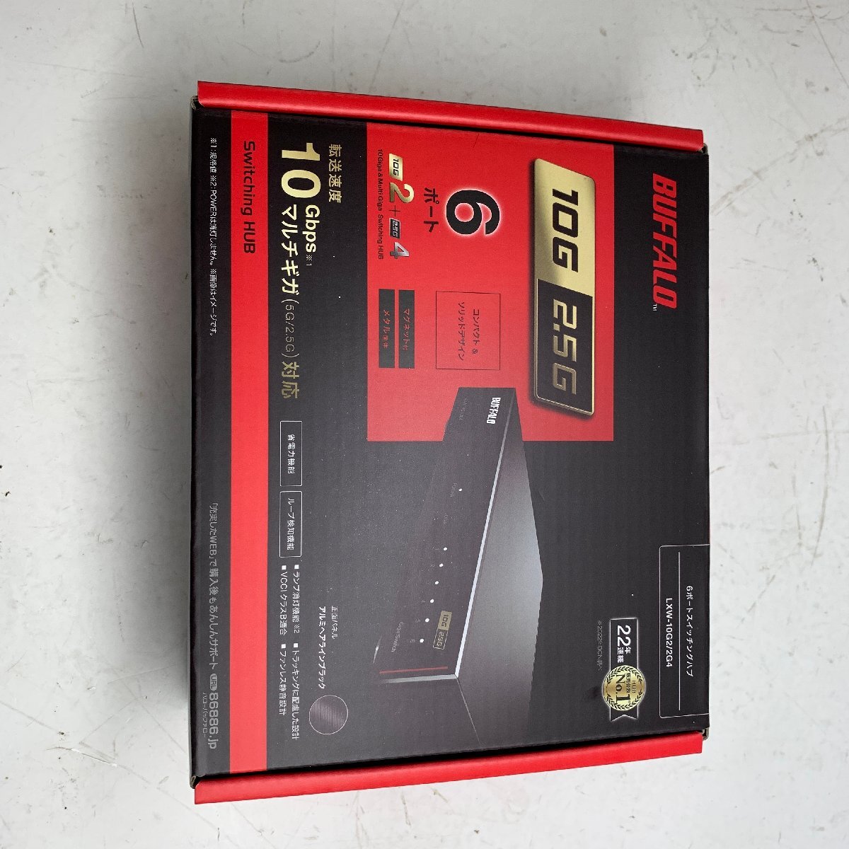 【未使用】f001 F ②未使用 BUFFALO スイッチングハブ LXW-10G2/2G4の落札情報詳細 - Yahoo!オークション落札価格検索 オークフリー