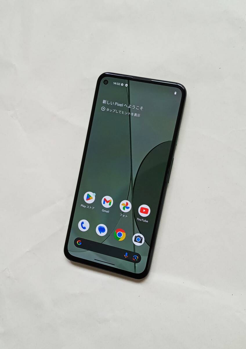 【傷や汚れあり】送料無料 Pixel 5a 5G【Android 14対応】 SIMフリー 6.34型 有機EL 128GB デュアルSIM ...