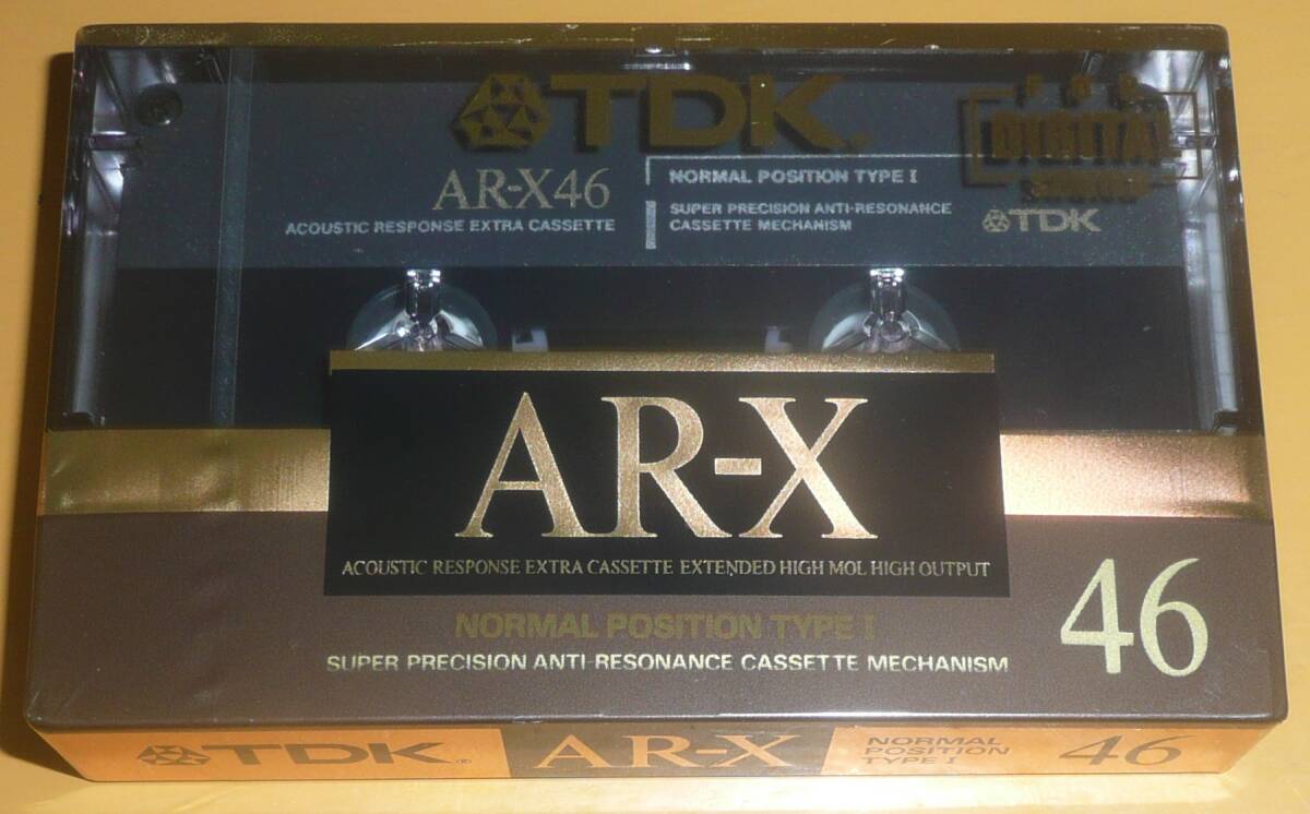 【未使用】カセットテープ TDK AR-X 46分 未開封 ノーマル・ポジション の落札情報詳細 - Yahoo!オークション落札価格検索 オークフリー