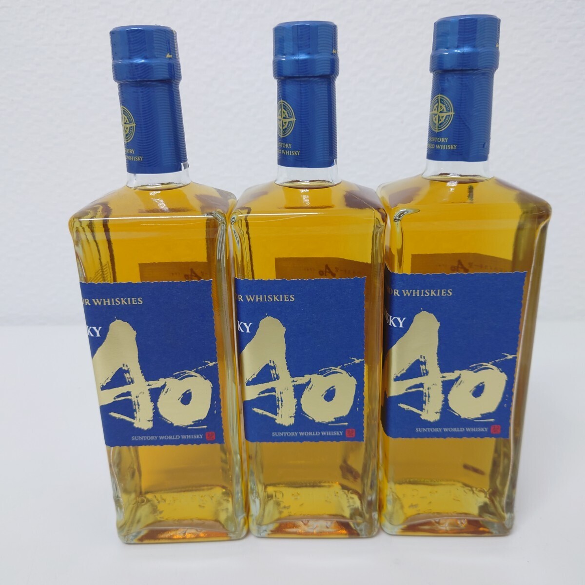 【未使用】VV097 未開封品 サントリー ワールドウイスキー 碧 Ao 43％ 700ml SUNTORY WORLD WHISKY Ao A BLEND OF FIVE MAJOR ...