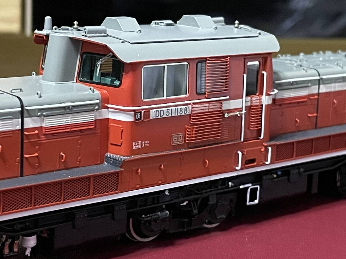 【目立った傷や汚れなし】HO ムサシノモデル DD51 1188号機 山陰 B寒地 出雲など牽引の落札情報詳細 - Yahoo!オークション落札価格検索 オークフリー