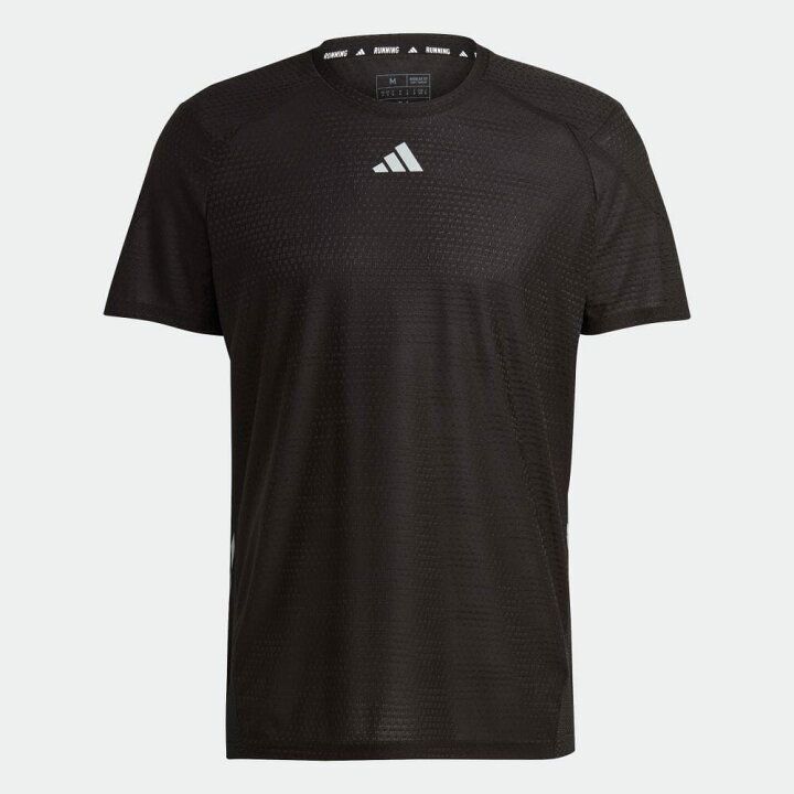 【未使用】 送料390円可能商品 アディダス ADIDAS 新品 メンズ 吸汗速乾 ドライ ランニング 半袖 Tシャツ 黒 2XLサイズ [HR3282-2XL] 三 零★QWERの落札情報 ...